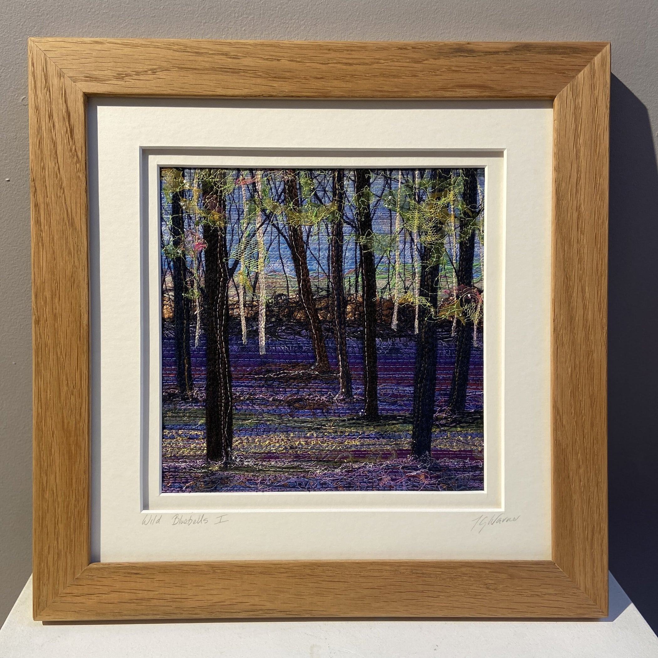 Wild Bluebells I | Justine Warner | The Biscuit Factory